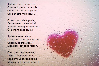 Il pleure dans mon cœur de Paul Verlaine – Mélodies Françaises à Thèmes