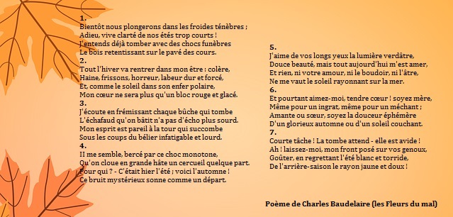 Chant d’Automne de Gabriel Fauré – Mélodies Françaises à Thèmes